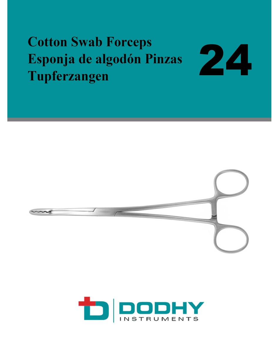 Cotton Swab Forceps